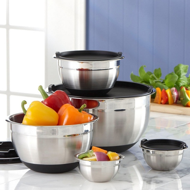 Kirkland Signature Stainless Steel Mixing Bowls at Laurice Carter blog
